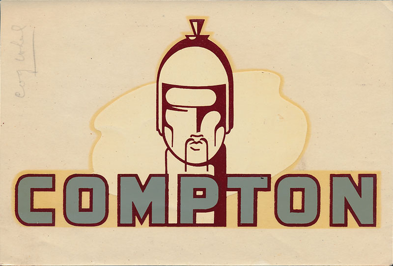 Compton College Tartars Decal