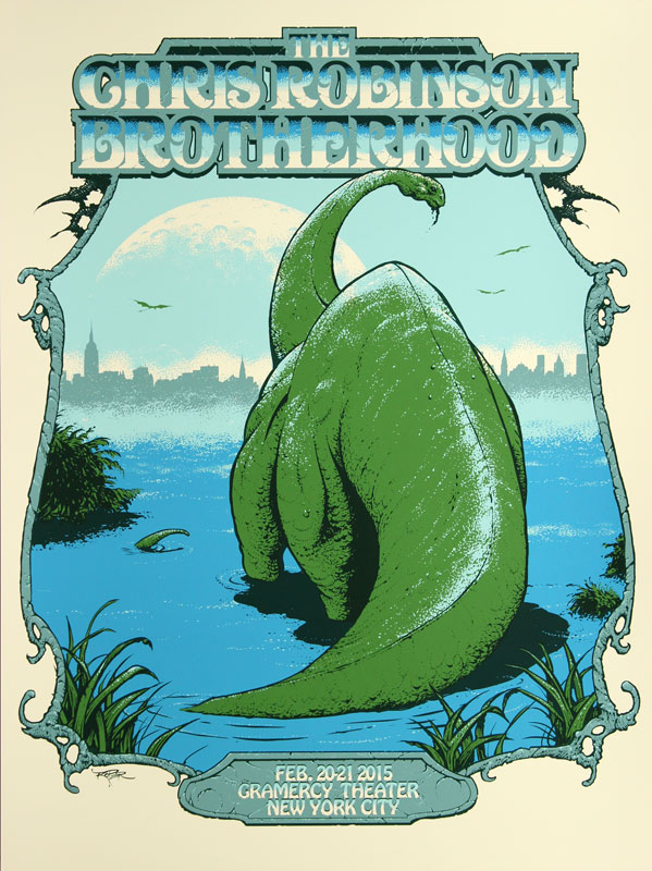 Arik Roper The Chris Robinson Brotherhood Poster